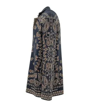 Alanui Bandana Jacquard Polo Shirt