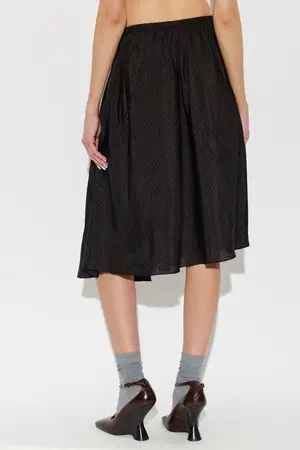 Dries Van Noten Striped Skirt