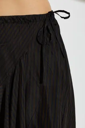 Dries Van Noten Striped Skirt