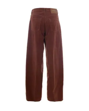 HAIKURE Logo Patch Wide-leg Trousers