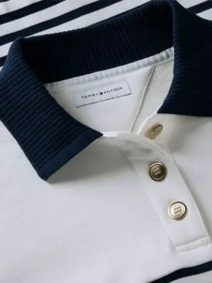 Tommy Hilfiger Striped Long-sleeve Polo Shirt