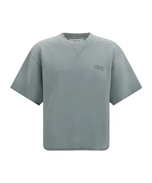 GOLDEN GOOSE Logo Printed Crewneck T-shirt - No