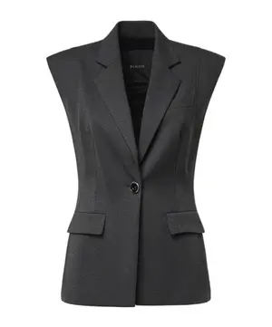 Pinko Sleeveless Vest - Black