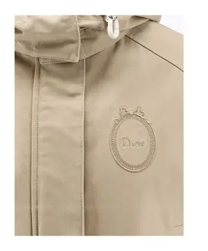 Dior Médaillon Hooded Jacket - Beige