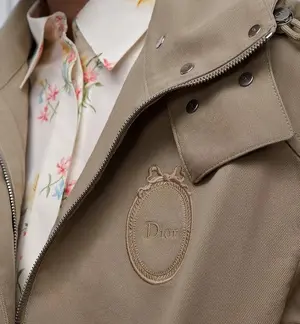 Dior Médaillon Hooded Jacket - Beige