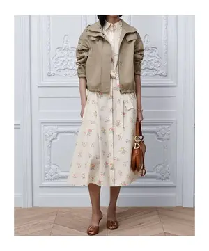 Dior Médaillon Hooded Jacket - Beige