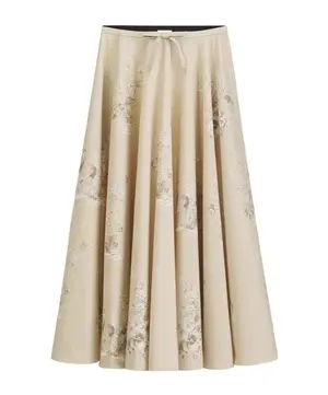 Dior Dioriviera Mid-length Flared Skirt
