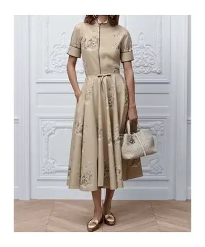 Dior Dioriviera Mid-length Flared Skirt