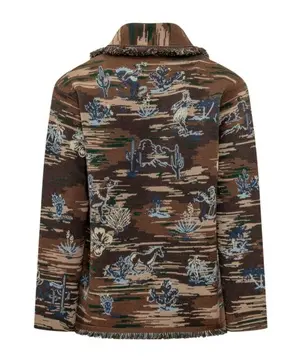 Alanui Tex-hawaii Jacquard Cardigan