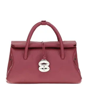 ZANELLATO Dotta Small Top Handle Shoulder Bag - Brown