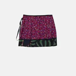 Dries Van Noten Printed Wrap Skirt