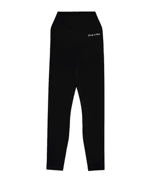 SPORTY  RICH Straight-leg Casual Trousers - Black