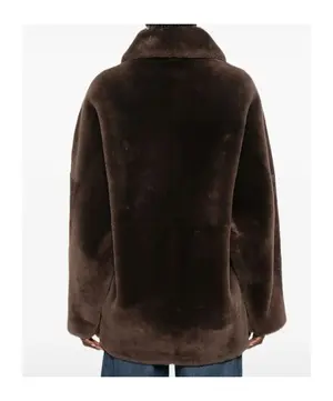 BLANCHA Long-sleeved Fur Jacket