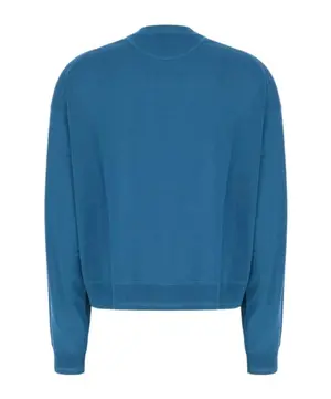 Paul Smith Cerulean Wool Blend Cardigan