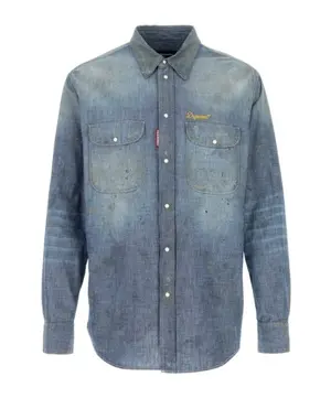 Dsquared2 Long-sleeved Shirt - Gray