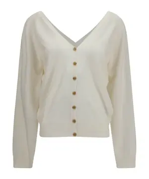 LISA YANG Jiani V-neck Cardigan - Gray
