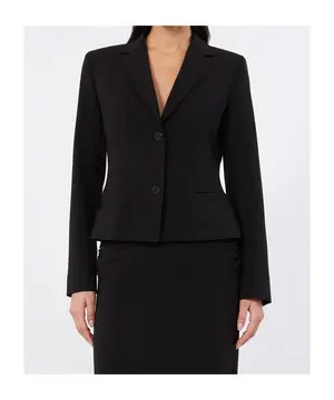 Max Mara Fitted Technical Cady Blazer