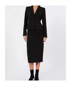 Max Mara Fitted Technical Cady Blazer