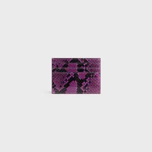 Celine Card Holder Triomphe In Python
