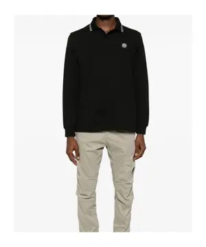 Stone Island Logo-patch Polo Shirt