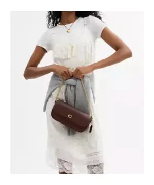 COACH Brook Flap Chain Bag
