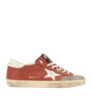 GOLDEN GOOSE Super Star Low-top Sneakers - Red