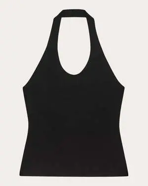Theory Knit Halter Tank Top