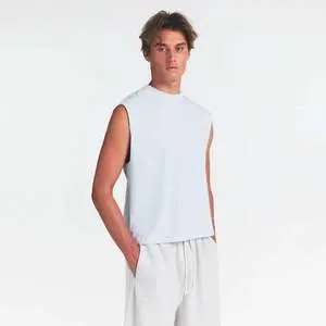 SKIMS Cropped Muscle Tank Top - Atmosphere