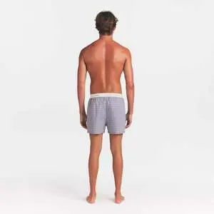 SKIMS Logo Band Boxer | Green | | Cotton Poplin