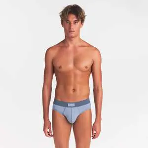 SKIMS Brief 3 Pack | Grey | | Cotton