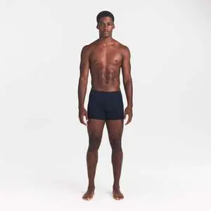 SKIMS 3" Boxer Brief | Blue | | Cotton - Navy
