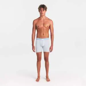 SKIMS 5" Boxer Brief 5 Pack | Blue | | Cotton - Atmosphere Multi