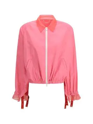 Fendi Bomber In Technical Viscose