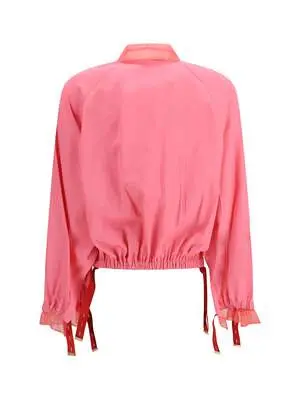 Fendi Bomber In Technical Viscose