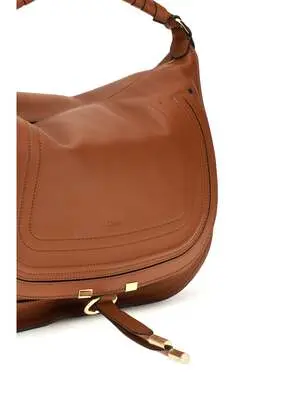 Chloé Marcie Shoulder Bag In Calfskin