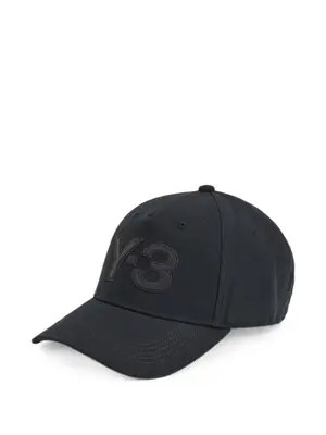Y3 Logo Baseball Cap - Black