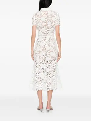 SELF-PORTRAIT Lace Midi Dress