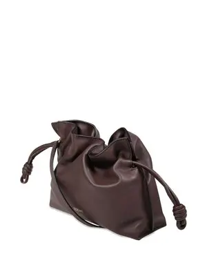 Loewe Flamenco Mini Leather Clutch - Brown