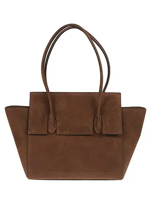 ROUNN Felice Flap Leather Tote Bag
