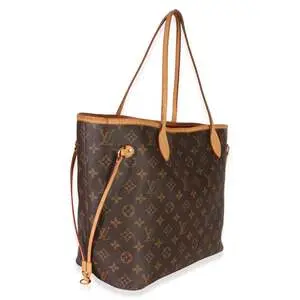 LOUIS VUITTON Monogram Canvas Neverfull Mm Tote Bag