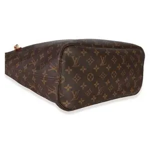 LOUIS VUITTON Monogram Canvas Neverfull Mm Tote Bag