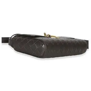 Bottega Veneta Fondant Nappa Leather Andiamo Crossbody Bag - Brown