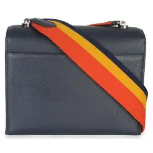 Hermès Epsom Verrou 23 Shoulder Bag With Clasp - Blue