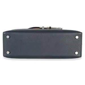 Hermès Epsom Verrou 23 Shoulder Bag With Clasp - Blue