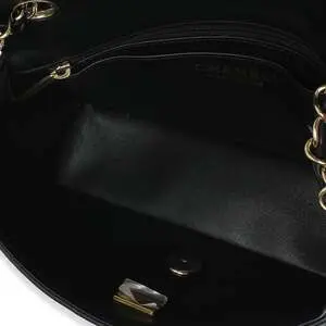 Chanel Quilted Lambskin Rectangular Flap Bag - Black