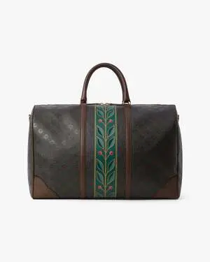 Casablanca Dark Monogram Weekender Bag