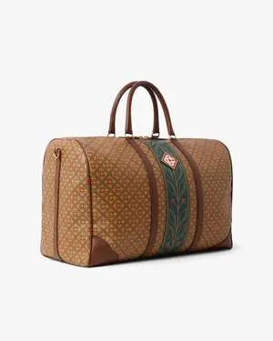 Casablanca Beige Monogram Weekender Bag