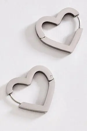 Maison Irem Lyra Huggie Earrgs - Silver