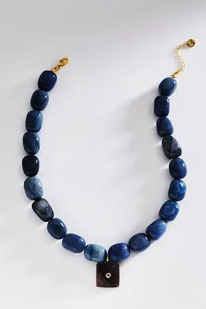 Maison Irem Beaded Stone Necklace