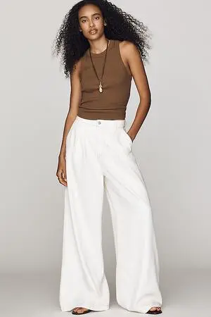 PISTOLA Delphia High-rise Wide-leg Jeans